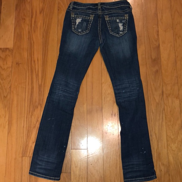 Antique Rivet | Jeans | Antique Rivet Straight Leg Jean Sz 27r | Poshmark